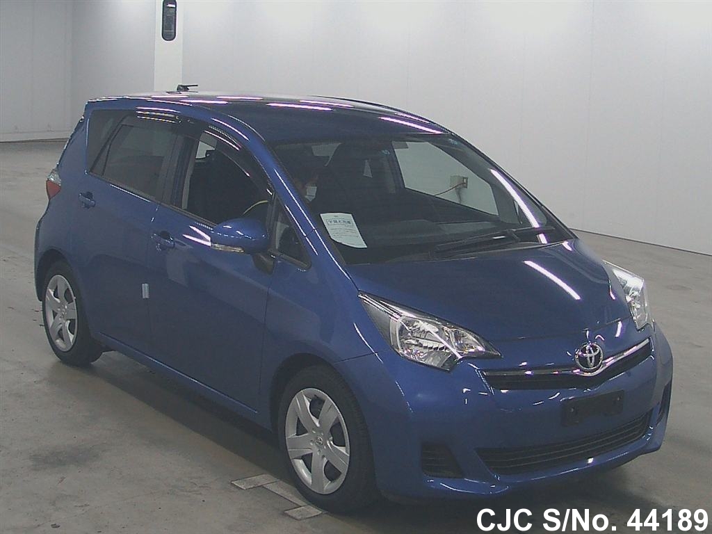 2010 Toyota Ractis Blue for sale | Stock No. 44189 | Japanese Used Cars ...