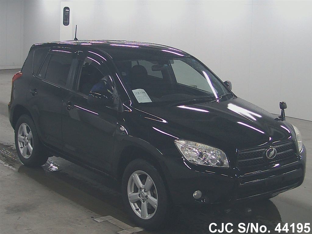 2007 Toyota Rav4 Black for sale | Stock No. 44195 | Japanese Used Cars ...