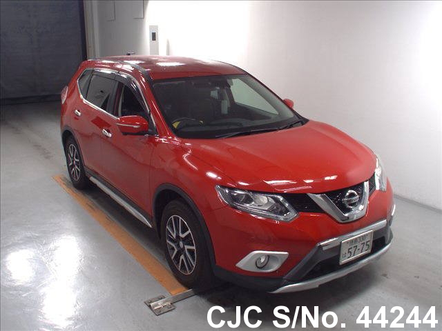 2014 Nissan X-Trail Red for sale | Stock No. 44244 | Japanese Used Cars ...