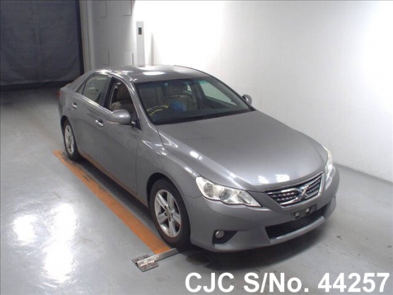 2011 Toyota Mark X Gray for sale | Stock No. 44257 | Japanese Used Cars Exporter