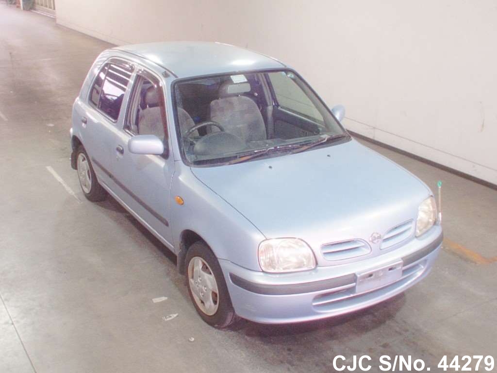2001 Nissan March Blue for sale | Stock No. 44279 | Japanese Used Cars ...