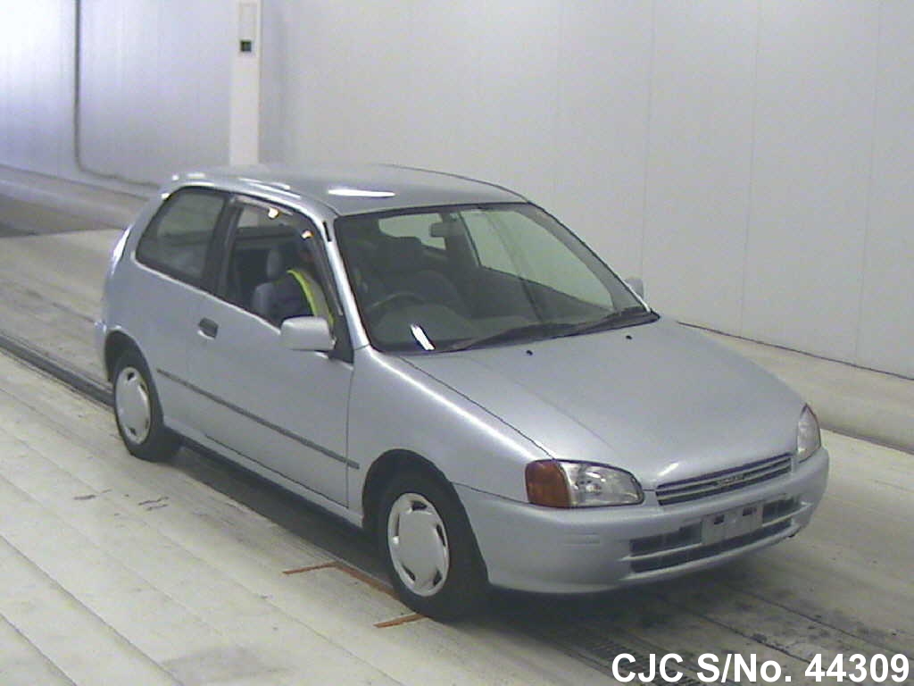 1996 Toyota Starlet Silver for sale | Stock No. 44309 | Japanese Used ...
