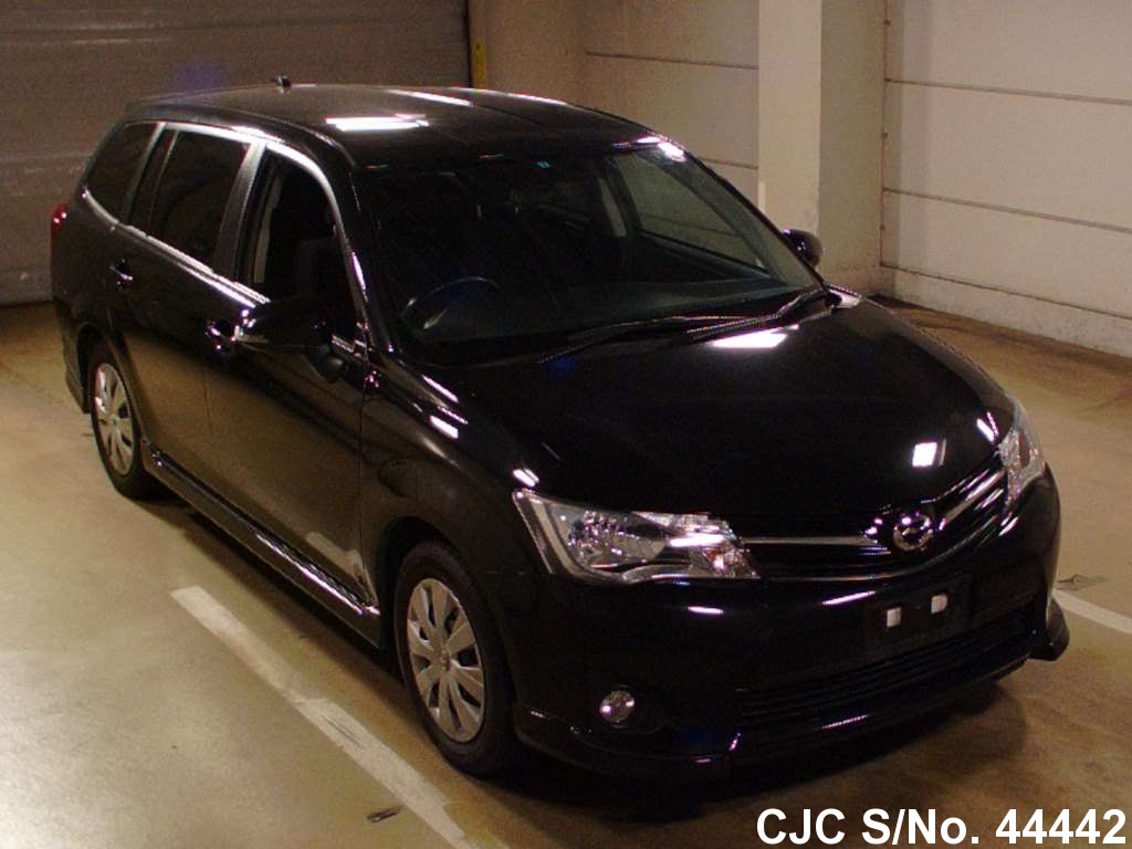 2013 Toyota Corolla Fielder Black for sale | Stock No. 44442 | Japanese ...