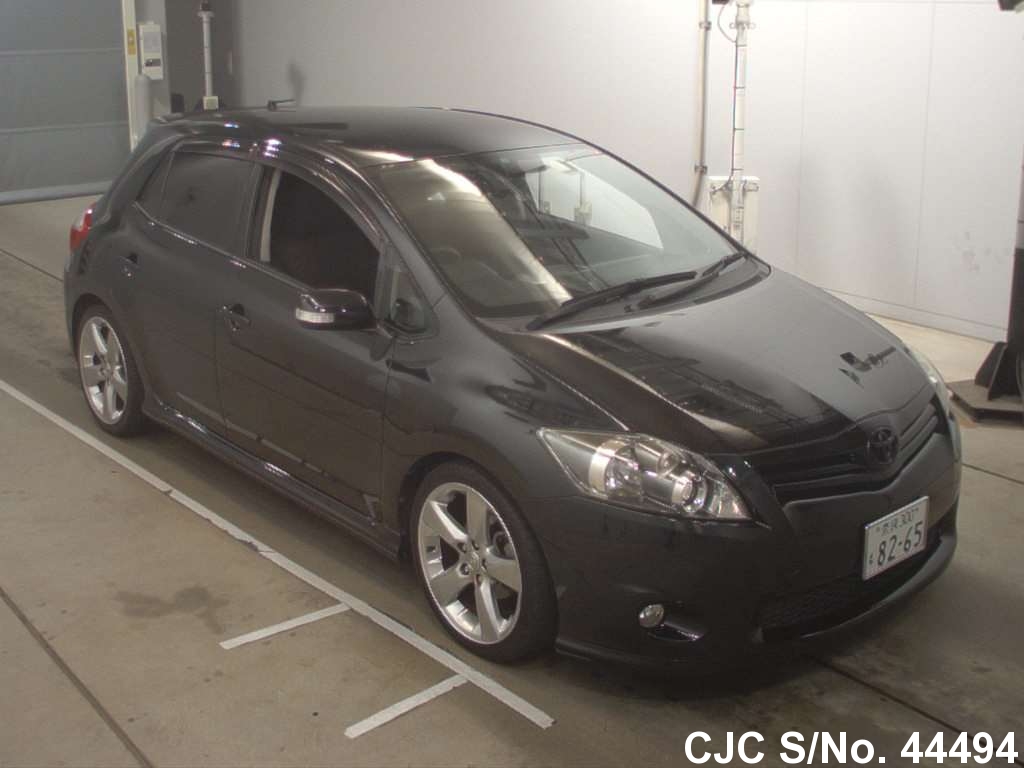 2010 Toyota Auris Black for sale | Stock No. 44494 | Japanese Used Cars ...