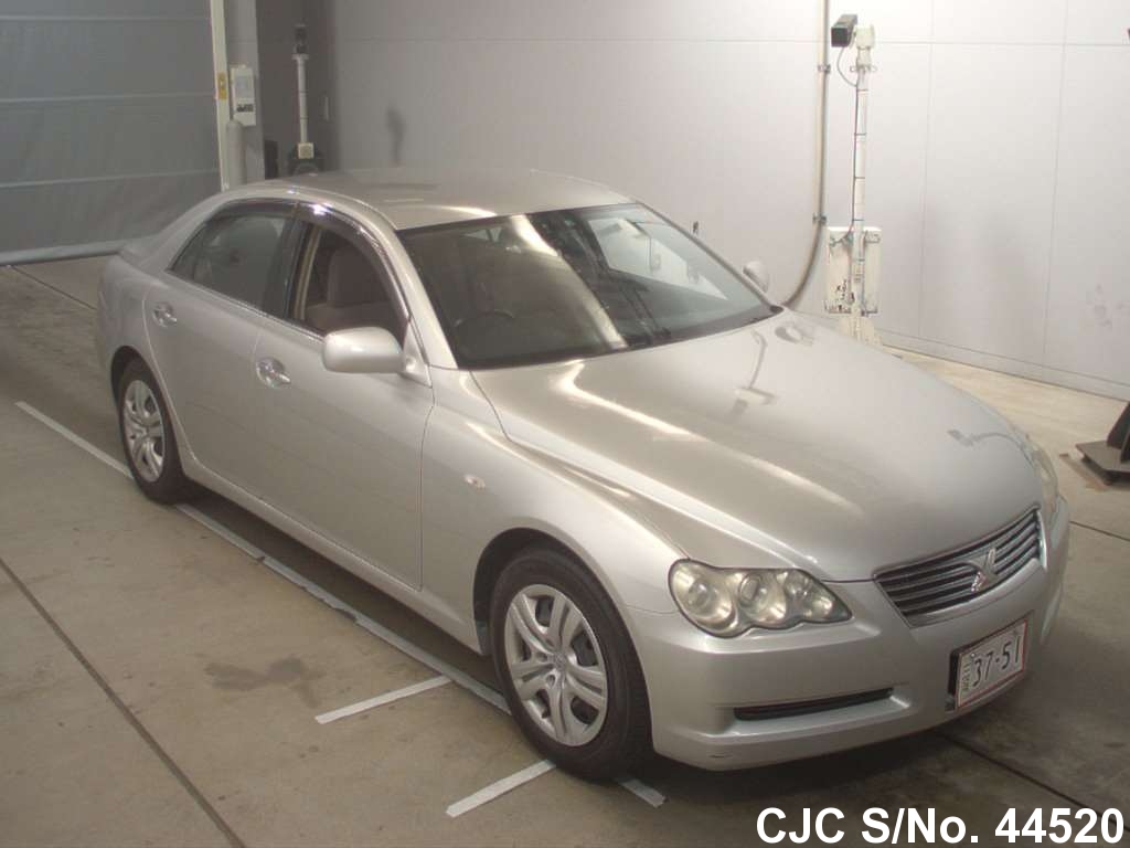 2005 Toyota Mark X Silver for sale | Stock No. 44520 | Japanese Used ...