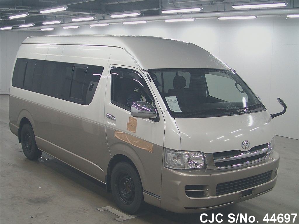 2005 Toyota Hiace White 2 Tone for sale | Stock No. 44697 | Japanese ...