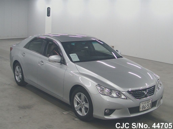 2009 Toyota Mark X Silver for sale | Stock No. 44705 | Japanese Used ...