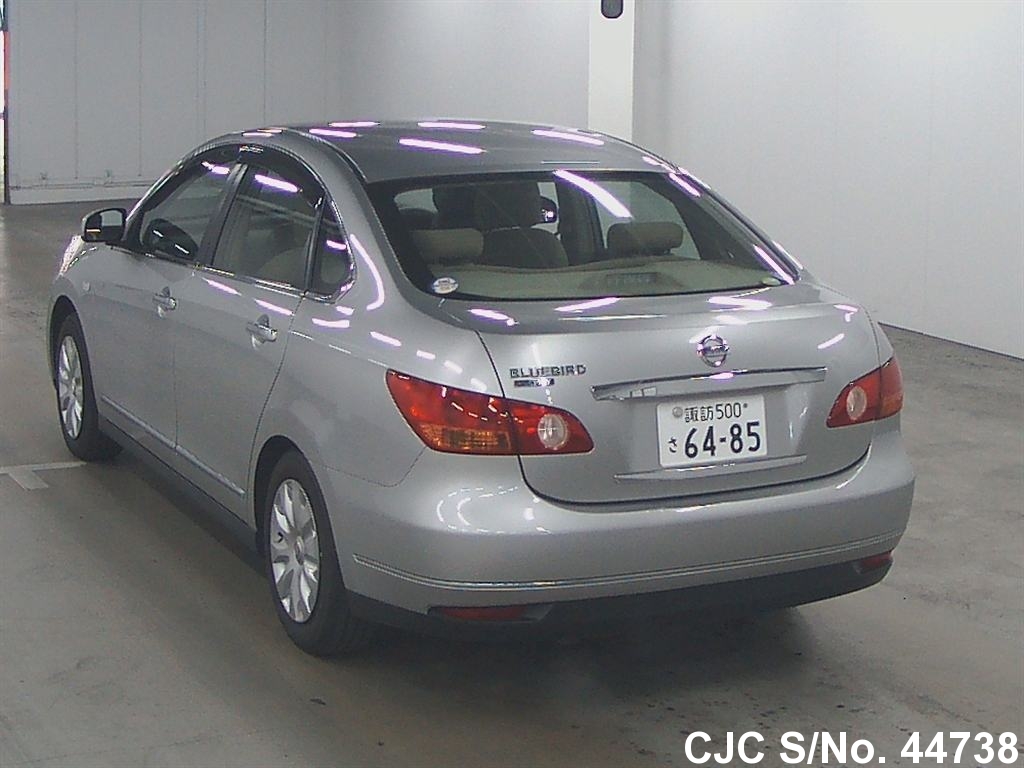 2008 Nissan Bluebird Sylphy Silver for sale | Stock No. 44738 ...