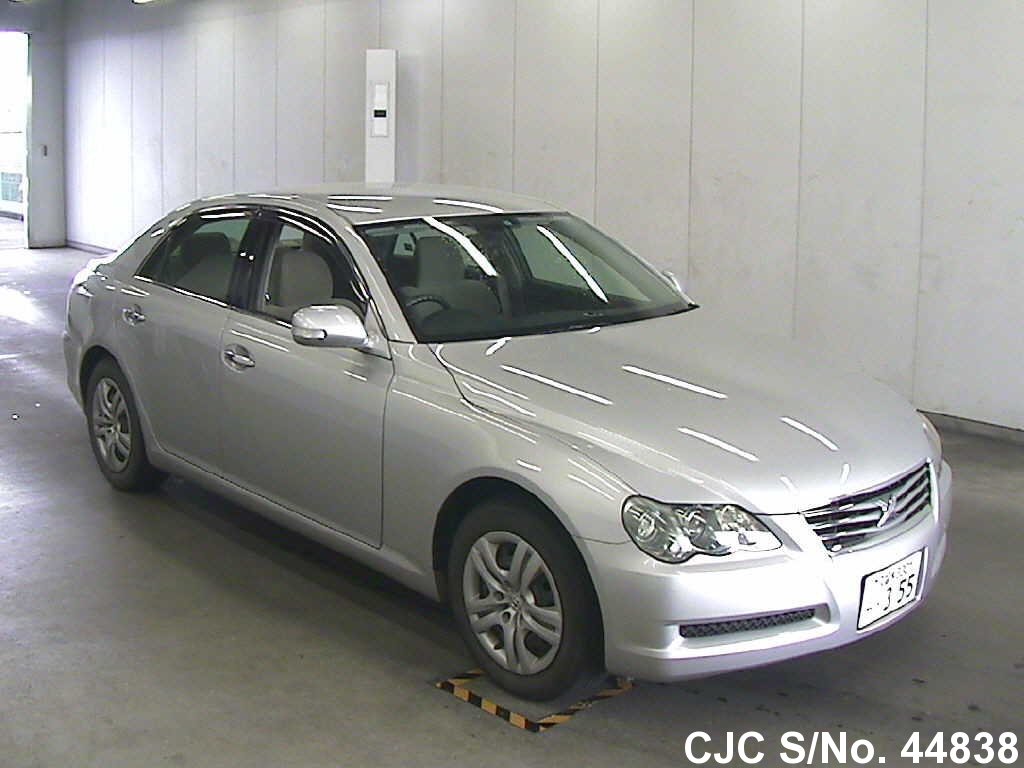 2007 Toyota Mark X Silver for sale | Stock No. 44838 | Japanese Used ...