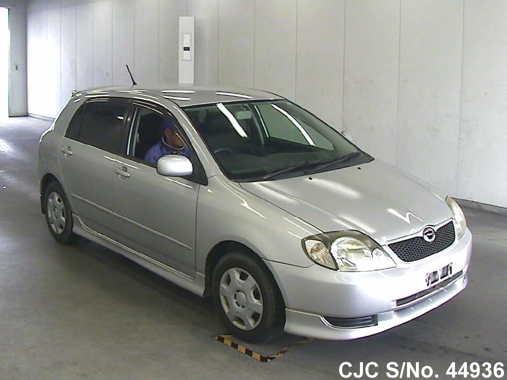 2001 Toyota Corolla Runx Silver for sale | Stock No. 44936 | Japanese ...