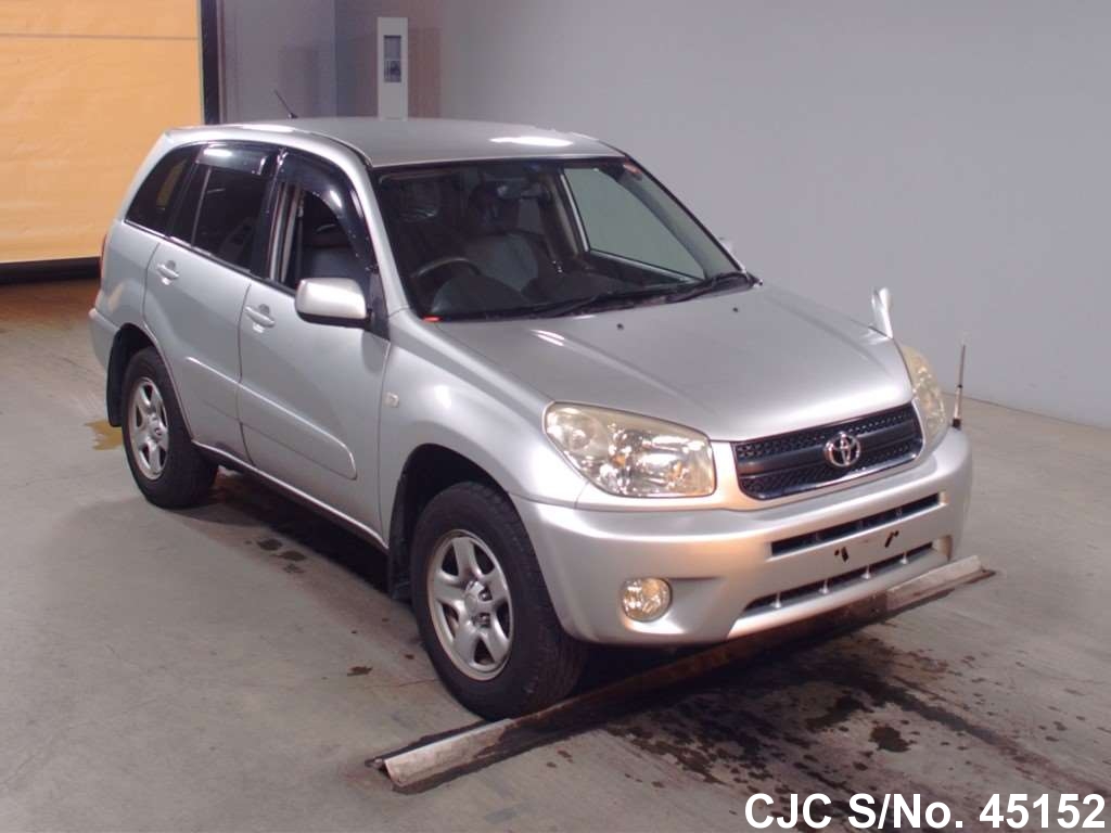2003 Toyota Rav4 Silver for sale | Stock No. 45152 | Japanese Used Cars ...