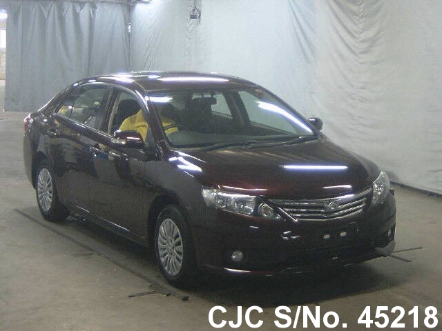 2010 Toyota Allion Wine Red for sale | Stock No. 45218 | Japanese Used ...