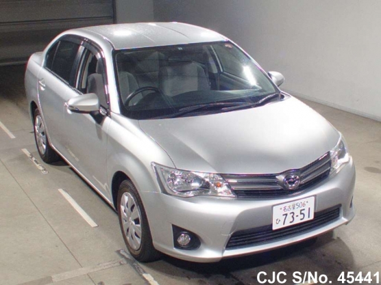 2012 Toyota Corolla Axio Silver for sale | Stock No. 45441 | Japanese ...