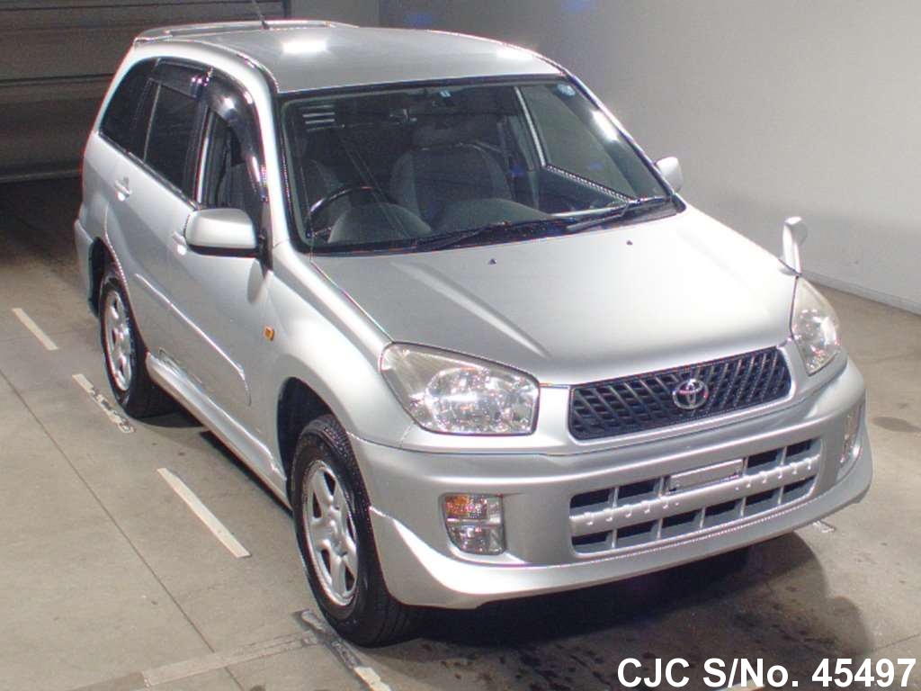 2000 Toyota Rav4 Silver for sale | Stock No. 45497 | Japanese Used Cars ...