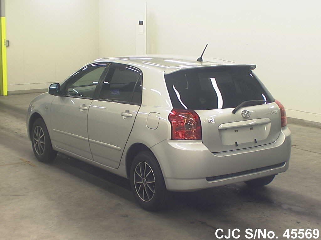 2006 Toyota Corolla Runx Silver for sale | Stock No. 45569 | Japanese Used Cars Exporter