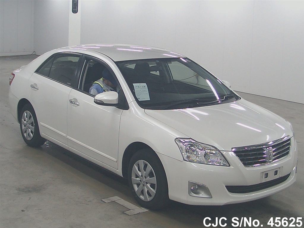 2013 Toyota Premio Pearl White for sale | Stock No. 45625 | Japanese ...