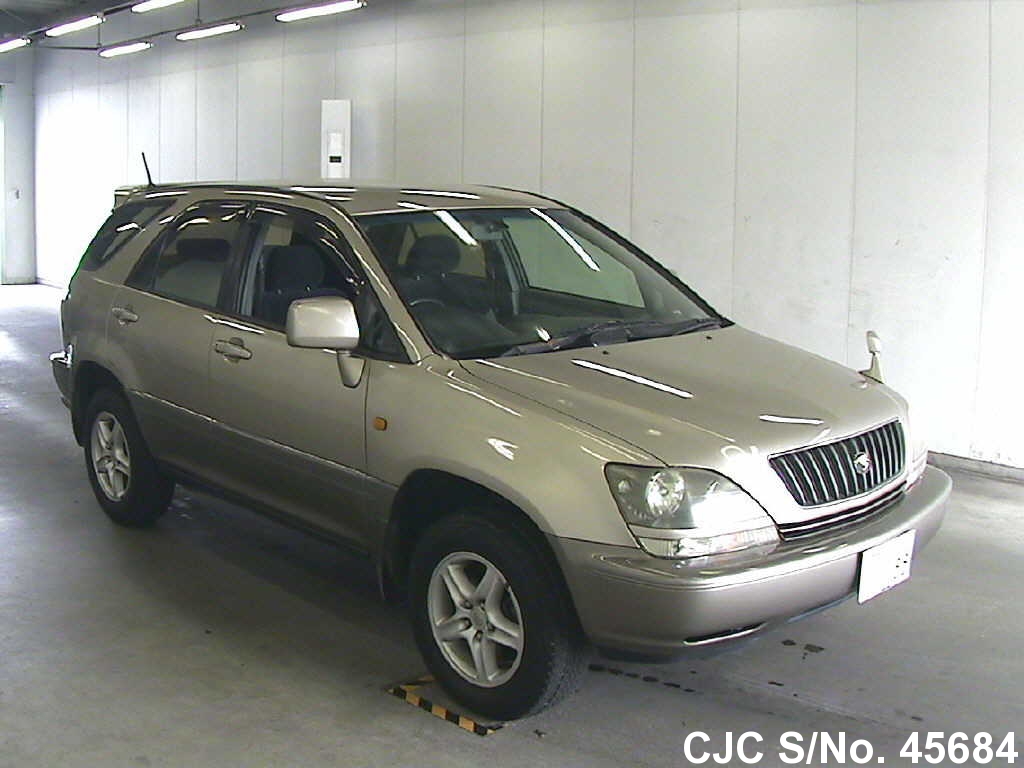 1998 Toyota Harrier Gold for sale | Stock No. 45684 | Japanese Used ...