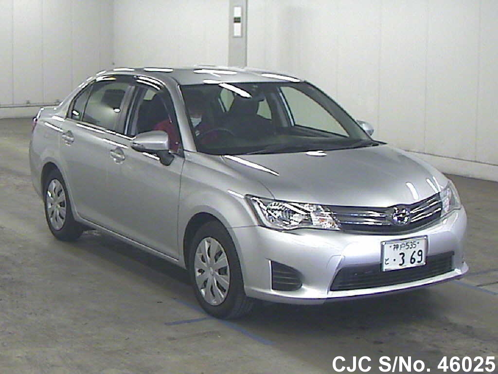 2012 Toyota Corolla Axio Silver for sale | Stock No. 46025 | Japanese ...