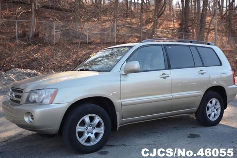 2003 Left Hand Toyota Highlander Tan for sale | Stock No. 46055 | Left ...