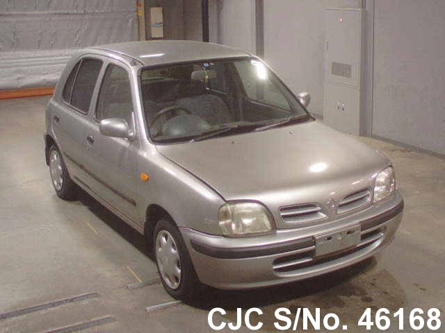 1999 Nissan March Silver for sale | Stock No. 46168 | Japanese Used ...