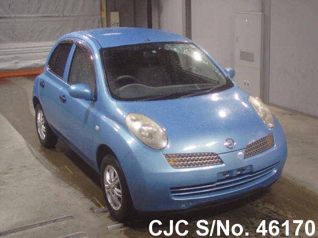 2003 Nissan March Blue for sale | Stock No. 46170 | Japanese Used Cars ...
