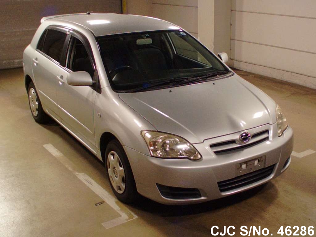 2005 Toyota Corolla Runx Silver for sale | Stock No. 46286 | Japanese ...