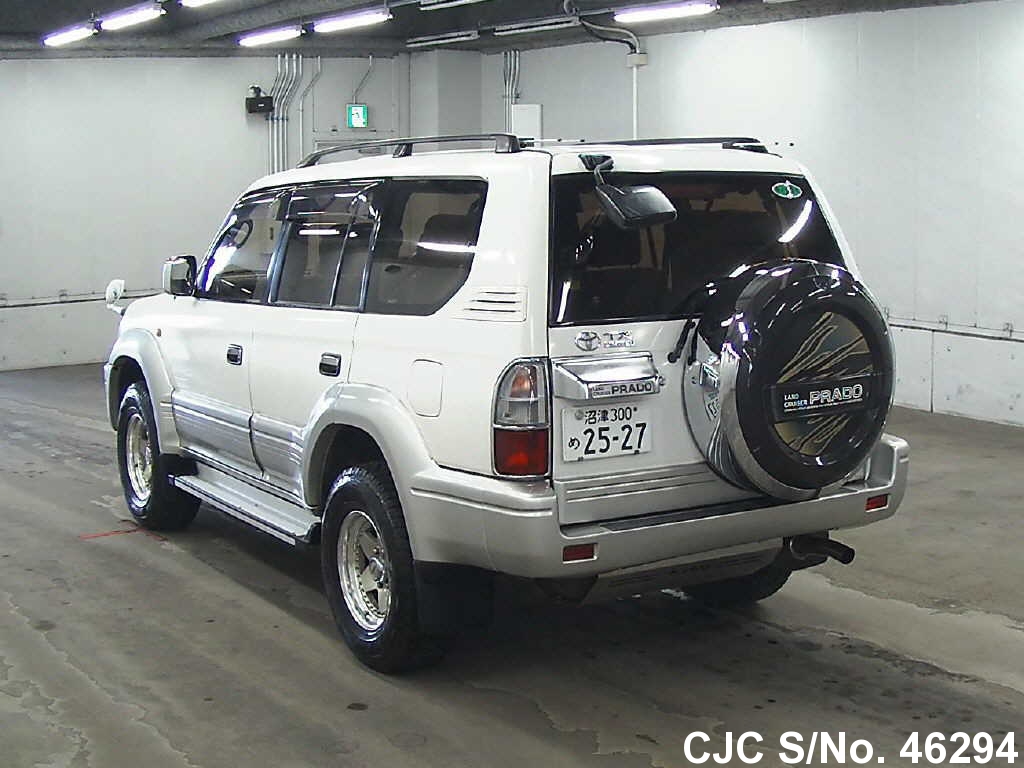 1999 Toyota Land Cruiser Prado White 2 Tone for sale | Stock No. 46294 ...