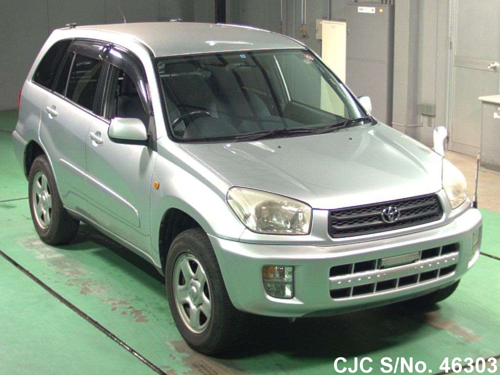 2001 Toyota Rav4 Silver for sale | Stock No. 46303 | Japanese Used Cars ...