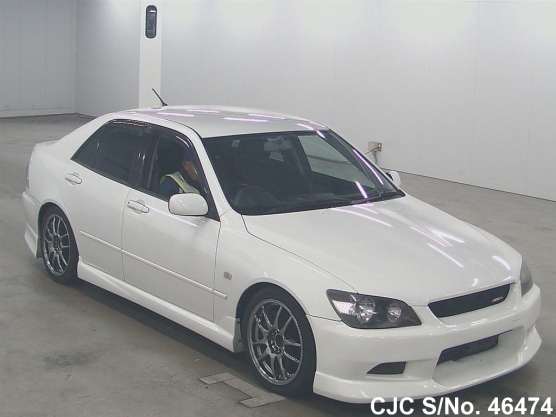 1998 Toyota Altezza White for sale | Stock No. 46474 | Japanese Used ...