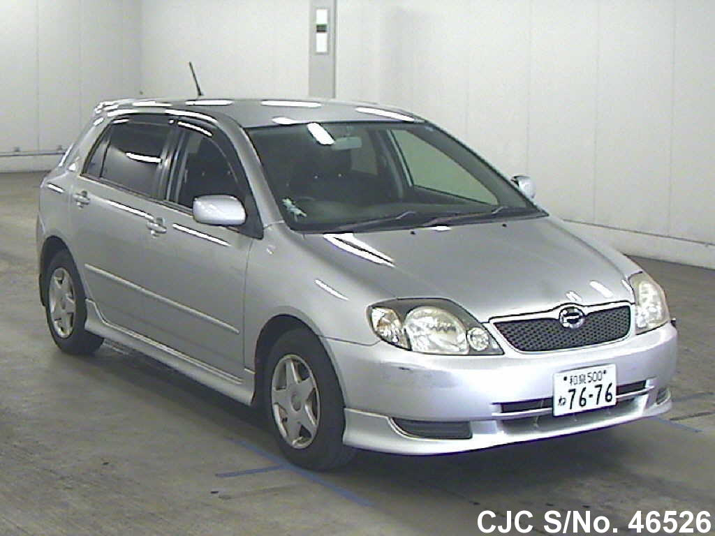 2001 Toyota Corolla Runx Silver for sale | Stock No. 46526 | Japanese Used Cars Exporter