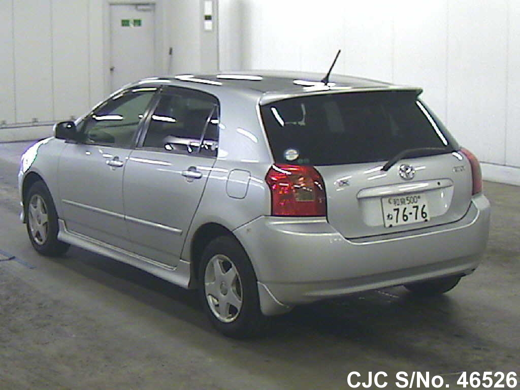 2001 Toyota Corolla Runx Silver for sale | Stock No. 46526 | Japanese Used Cars Exporter
