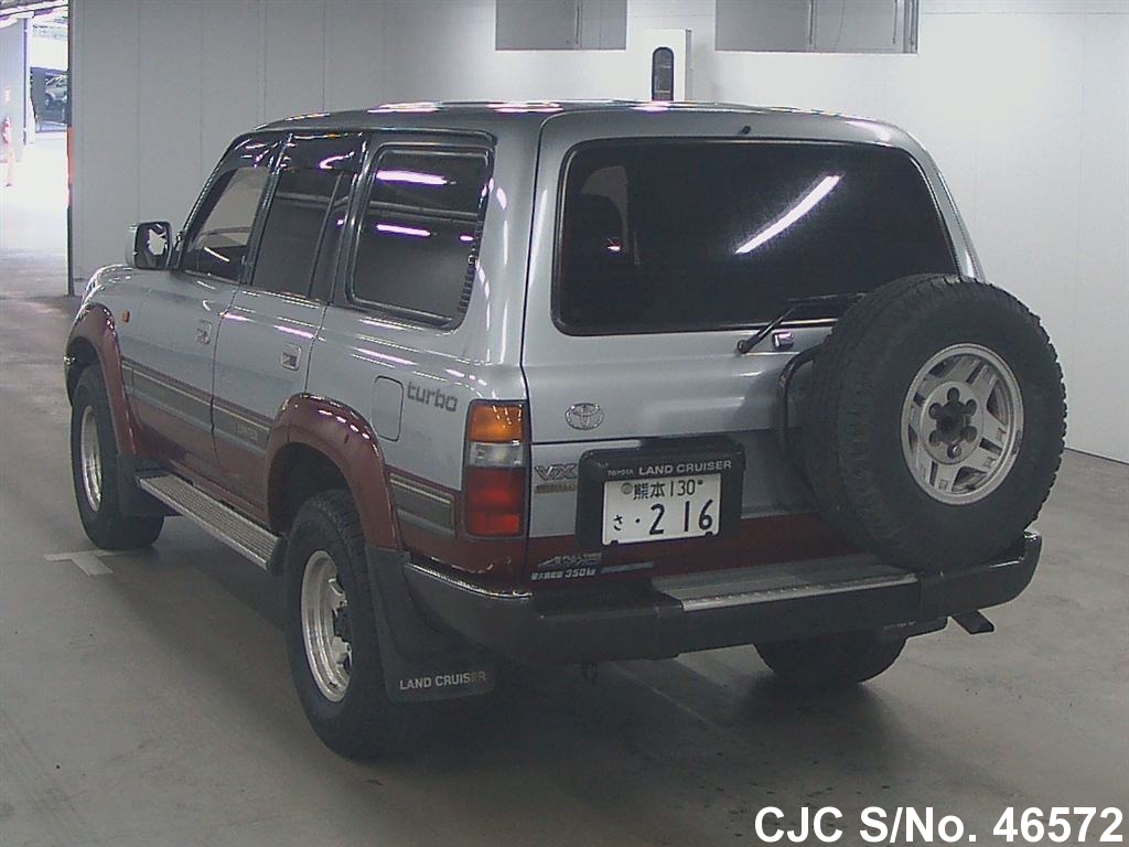 1992 Toyota Land Cruiser Silver 2 Tone for sale | Stock No. 46572 ...
