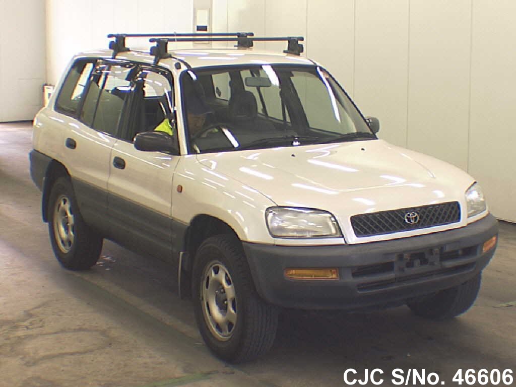 1995 Toyota Rav4 Pearl for sale | Stock No. 46606 | Japanese Used Cars ...