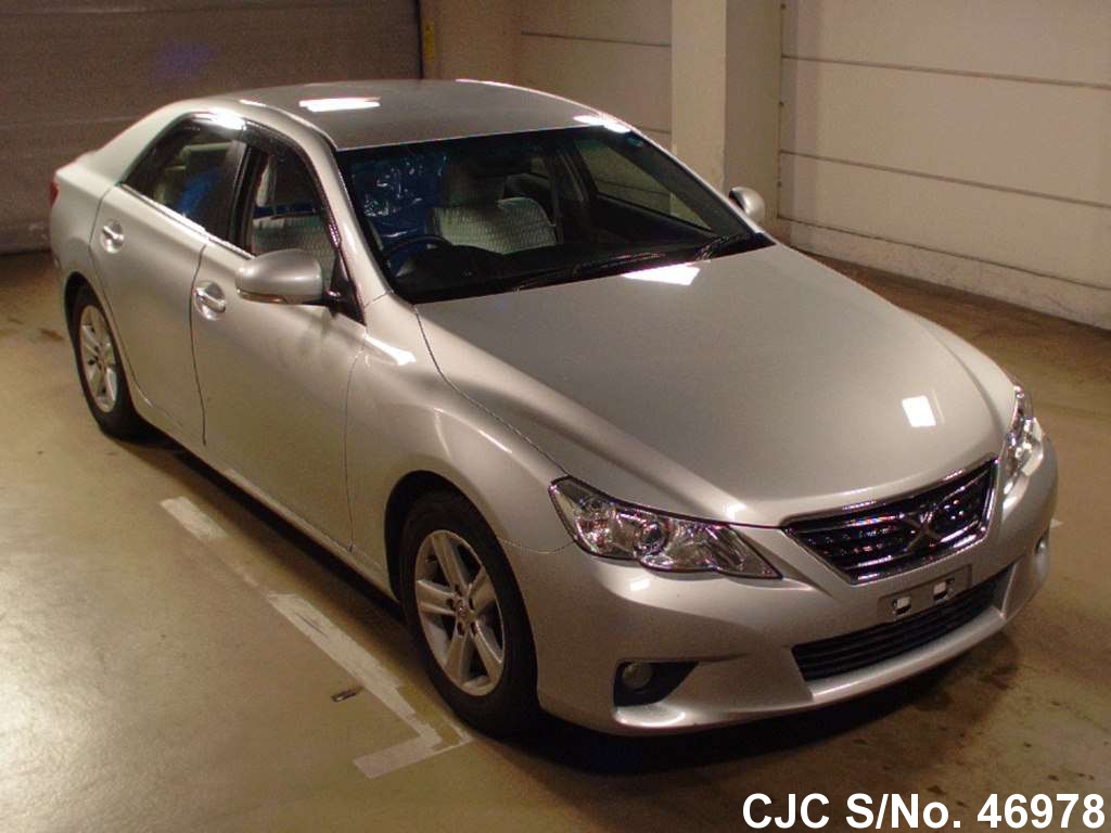 2011 Toyota Mark X Silver for sale | Stock No. 46978 | Japanese Used ...