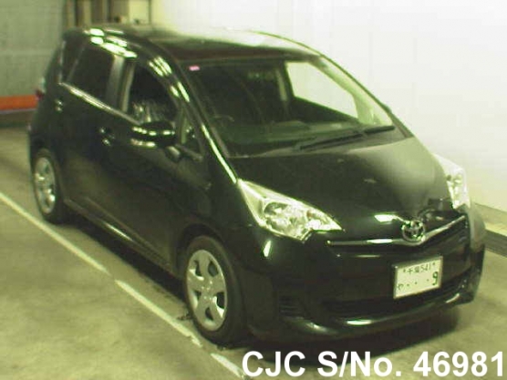 2011 Toyota Ractis Black for sale | Stock No. 46981 | Japanese Used ...