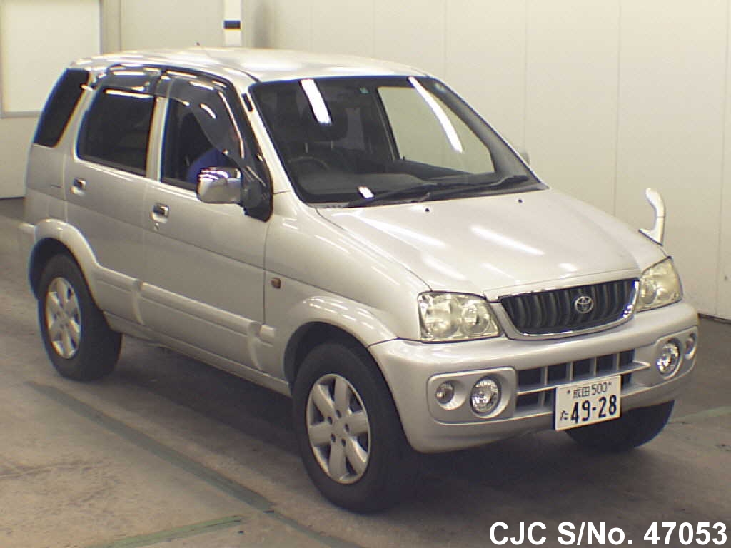 2001 Toyota Cami Silver for sale | Stock No. 47053 | Japanese Used Cars ...