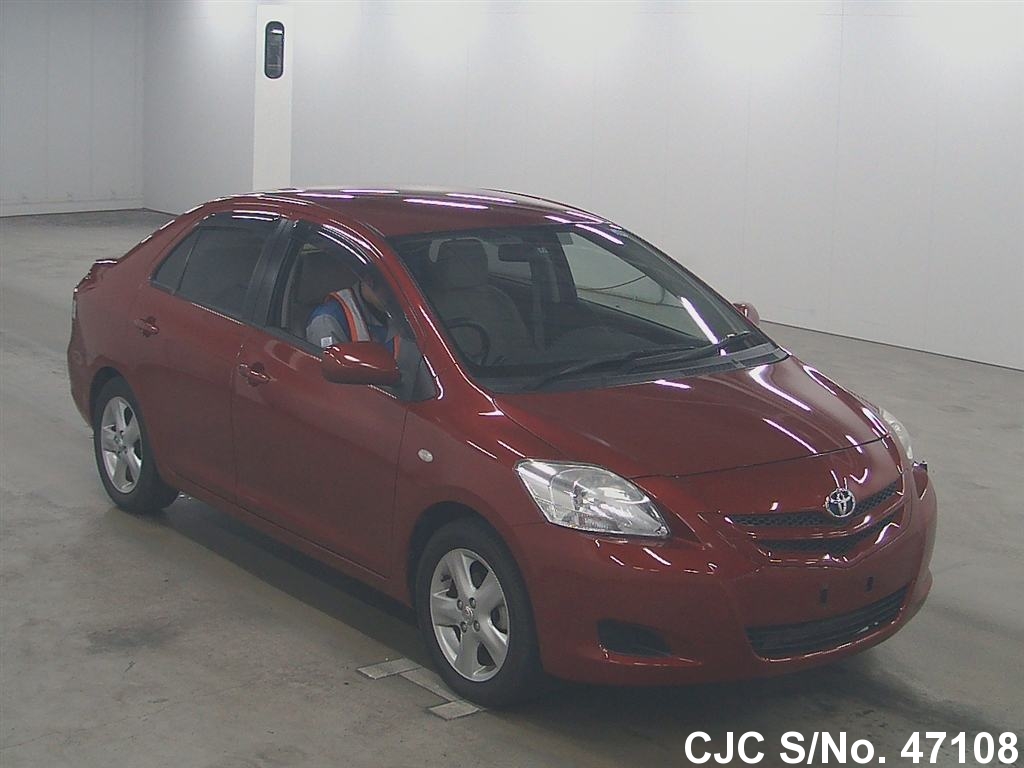 2005 Toyota Belta Red for sale | Stock No. 47108 | Japanese Used Cars ...