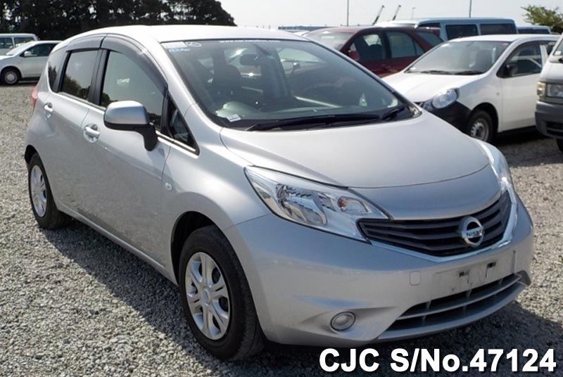 2013 Nissan Note Silver for sale | Stock No. 47124 | Japanese Used Cars ...