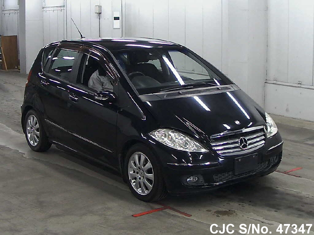 2005 Mercedes Benz A Class Black for sale | Stock No. 47347 | Japanese ...