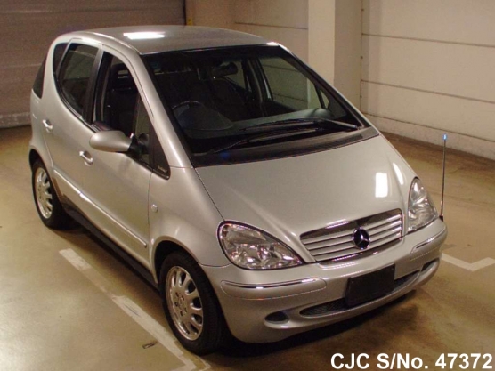 2002 Mercedes Benz A Class Silver for sale | Stock No. 47372 | Japanese ...
