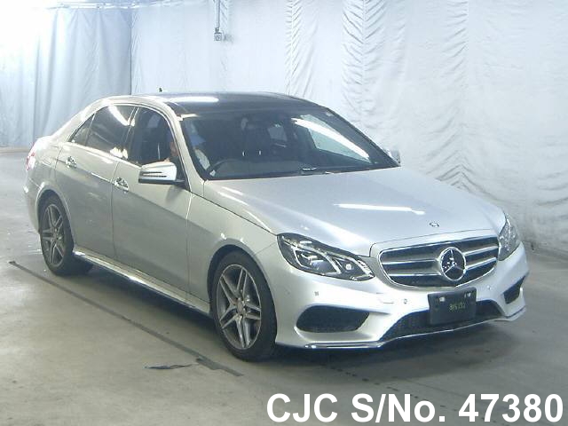 2013 Mercedes Benz E Class Silver for sale | Stock No. 47380 | Japanese ...