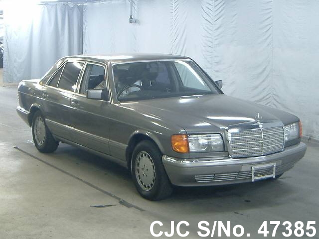 1989 Mercedes Benz S Class Gray for sale | Stock No. 47385 | Japanese ...