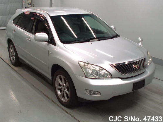 2008 Toyota Harrier Silver for sale | Stock No. 47433 | Japanese Used ...