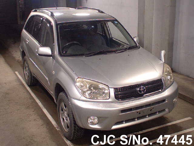 2005 Toyota Rav4 Silver for sale | Stock No. 47445 | Japanese Used Cars ...