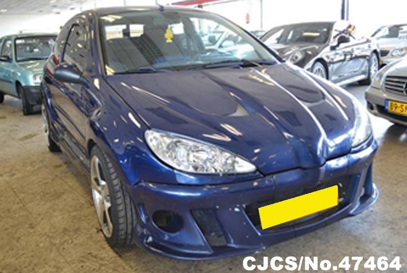 2000 Left Hand Peugeot 206 Blue Metallic for sale | Stock No. 47464 ...