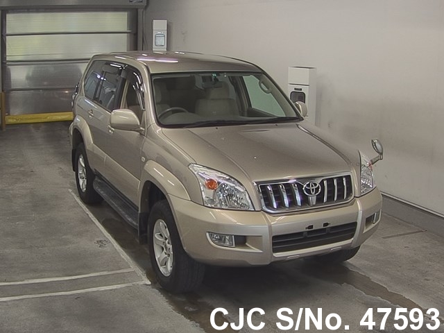 2003 Toyota Land Cruiser Prado Gold for sale | Stock No. 47593 ...