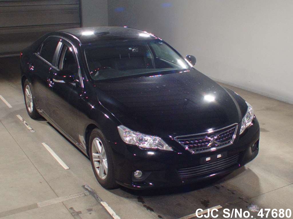 2011 Toyota Mark X Black for sale | Stock No. 47680 | Japanese Used ...