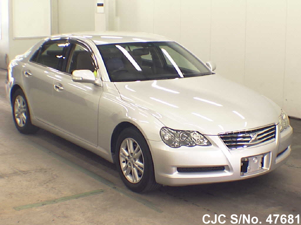 2007 Toyota Mark X Silver for sale | Stock No. 47681 | Japanese Used ...