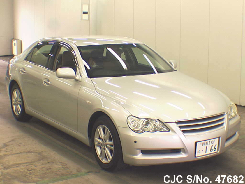 2006 Toyota Mark X Silver for sale | Stock No. 47682 | Japanese Used ...