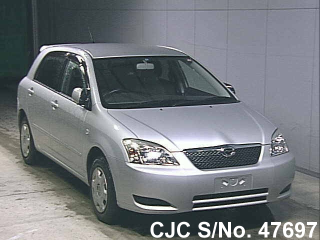 2003 Toyota Corolla Runx Silver for sale | Stock No. 47697 | Japanese ...